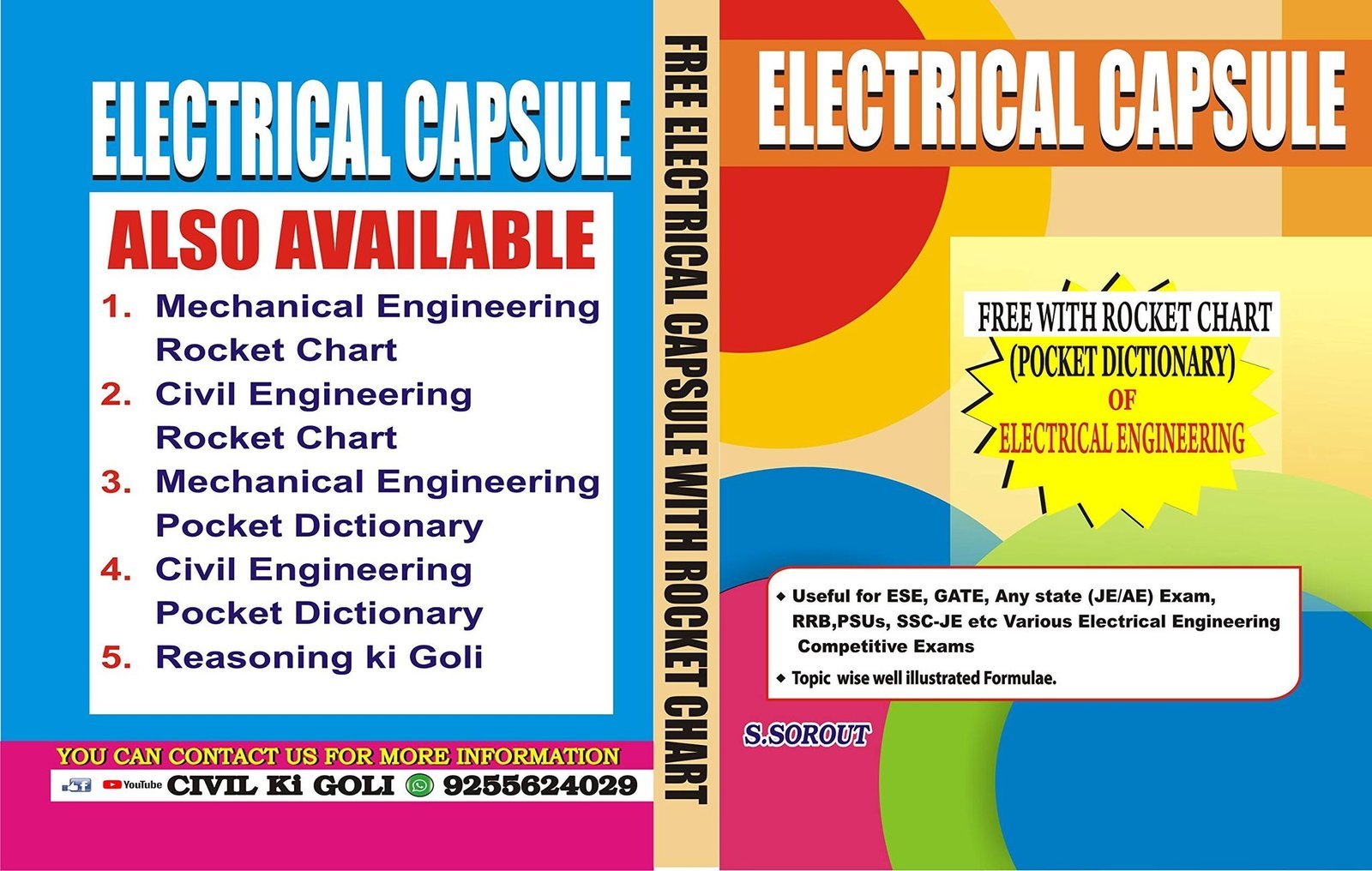 Electrical Engineering Rocket Chart + Capsule [Wall Chart] Suresh Sorout - Torrendo